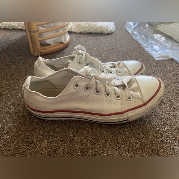 Converse | Shoes | Low Top White Converse | Poshmark